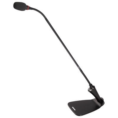 Microfono Cuello de Ganso con Base Shure CVG18D-B/C | Lider