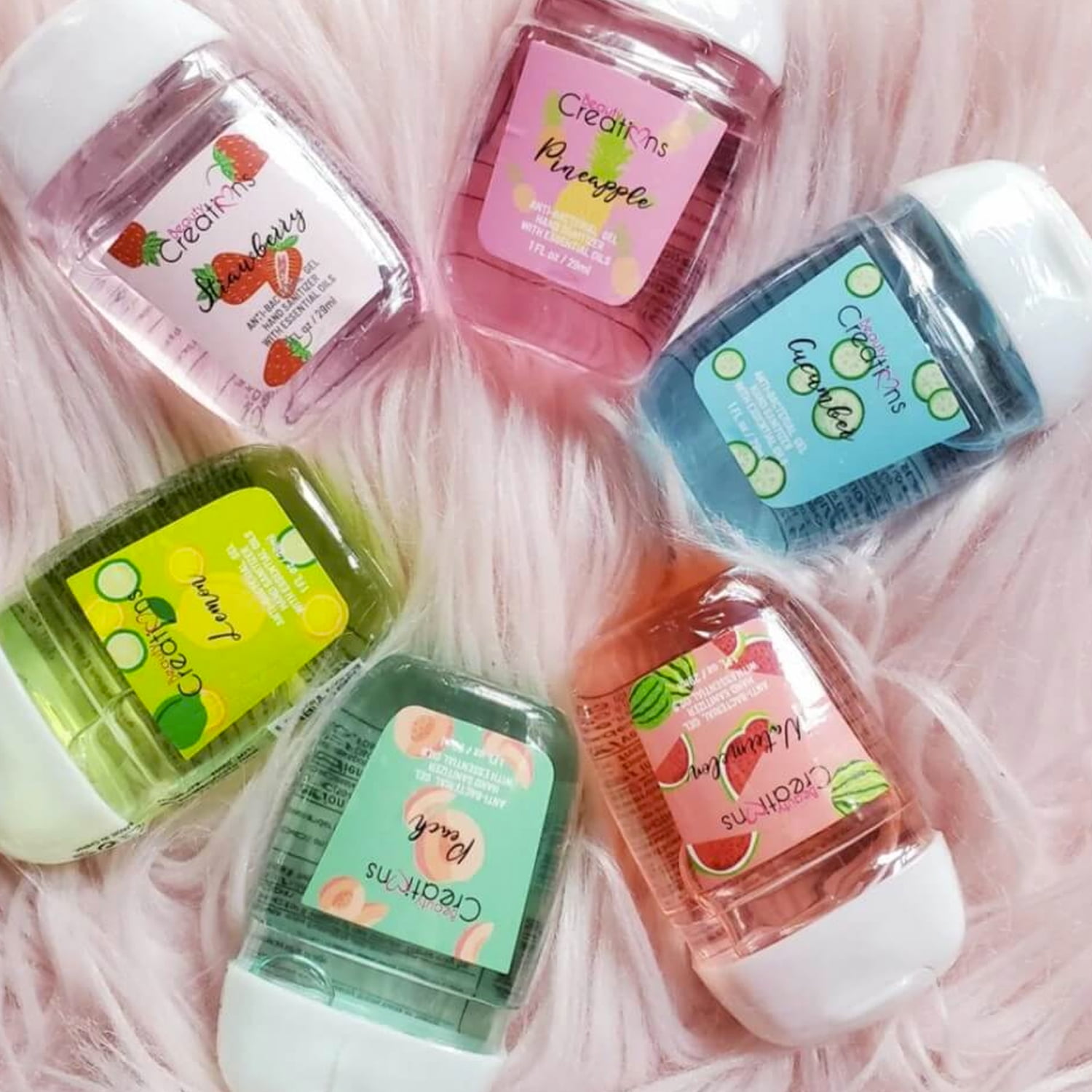 Pack 6 Alcohol Gel Antibactérial de Bolsillo | Lider