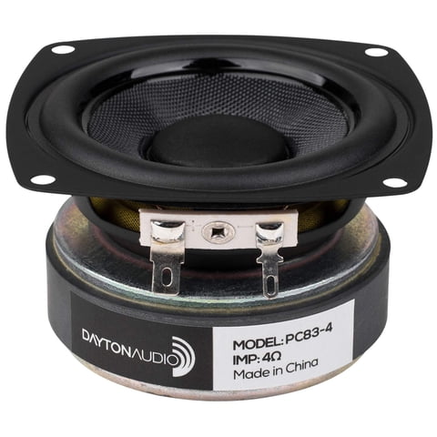 Driver De Parlante Dayton Audio Pc83-4 De 3"" De Rango