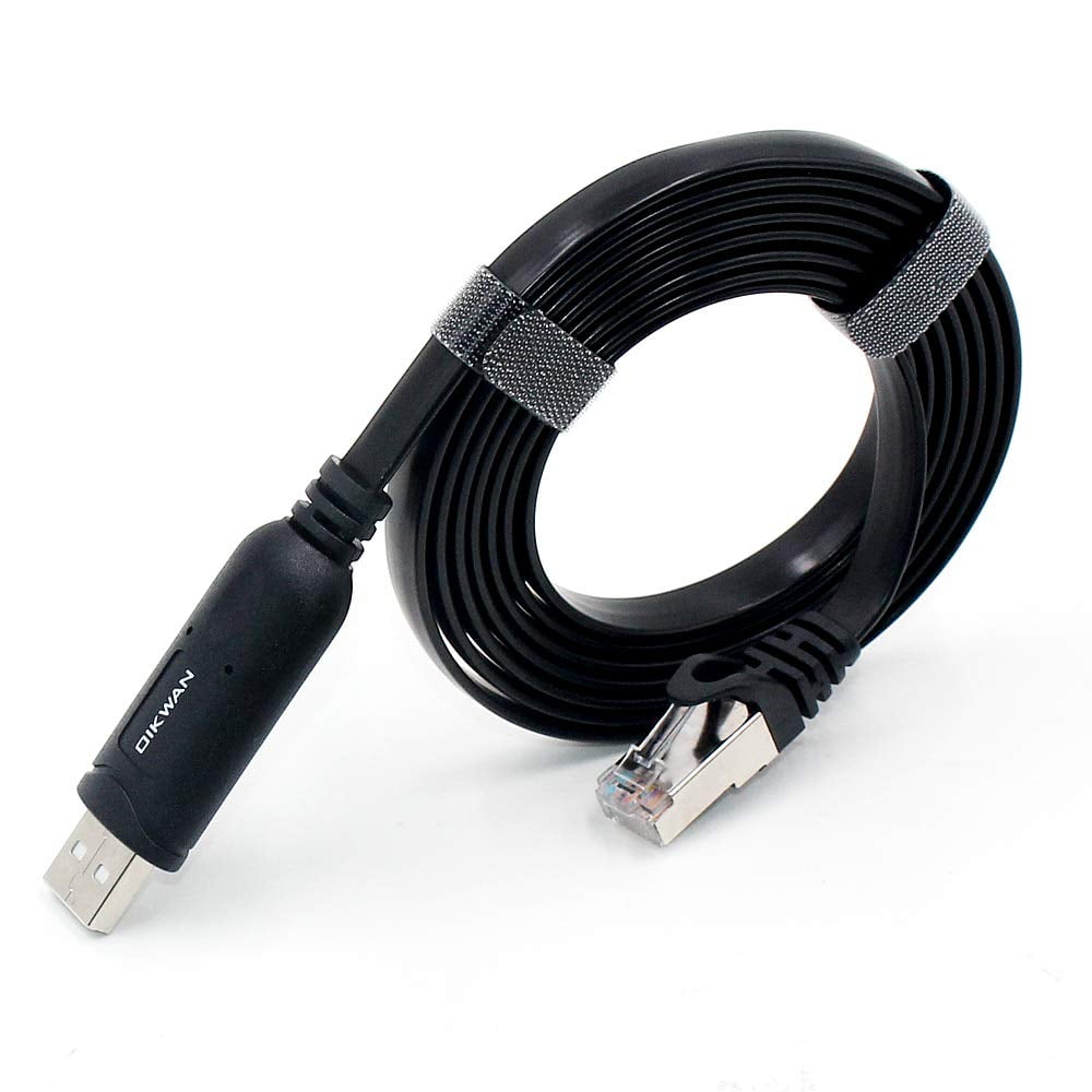 Cable de consola USB OIKWAN UART serial para Cisco, NETGEAR, etc. | Lider