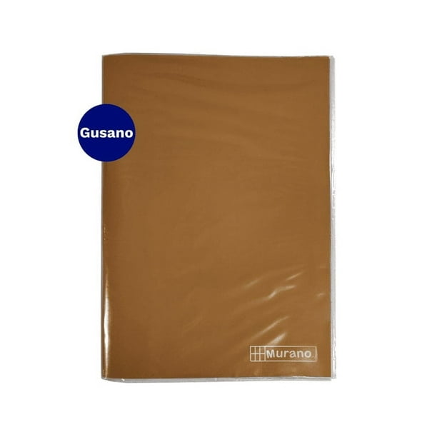 Carpeta Plastificada Con Gusano Oficio Cafe Murano | Lider