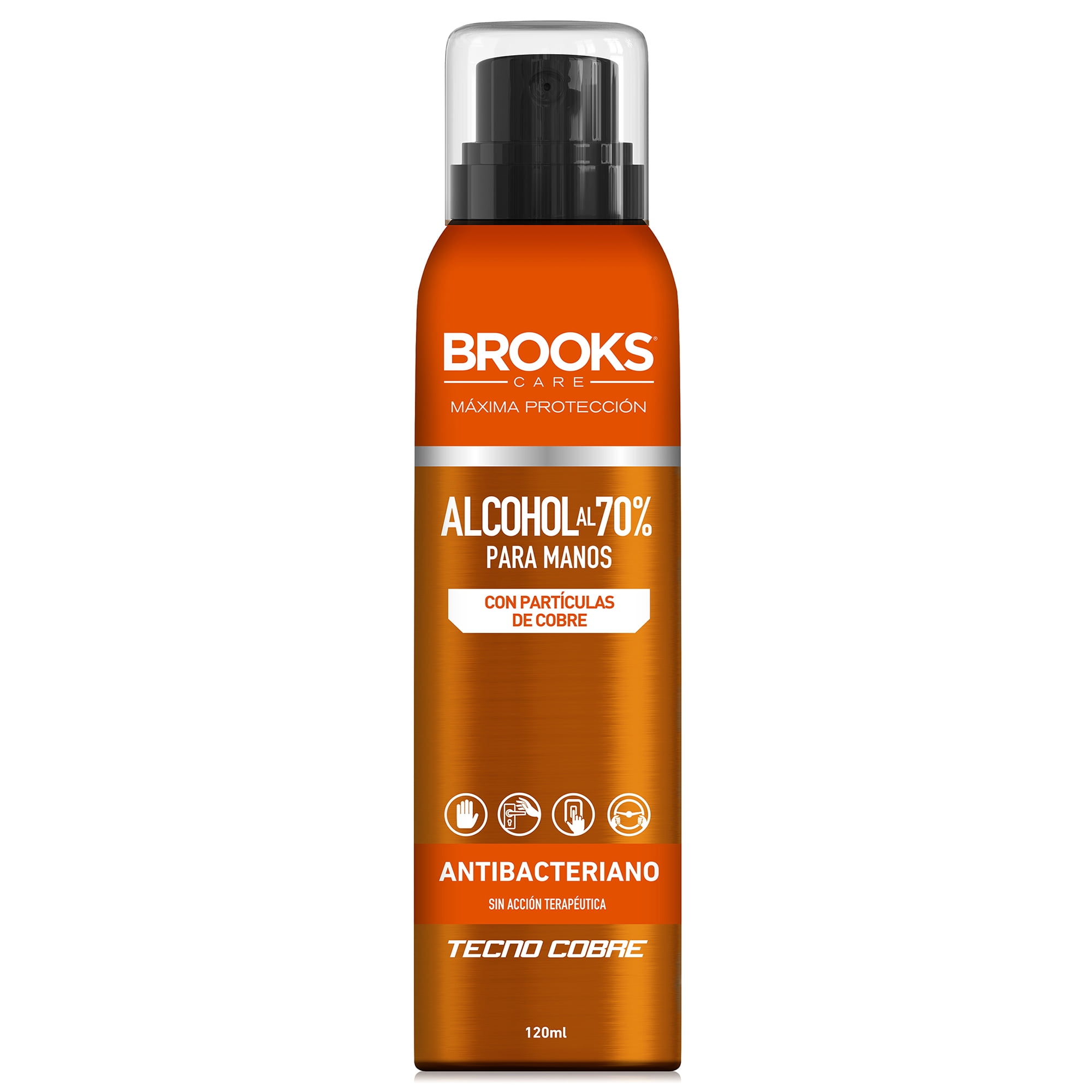 Alcohol Spray Con Cobre Brooks 120ml | Lider