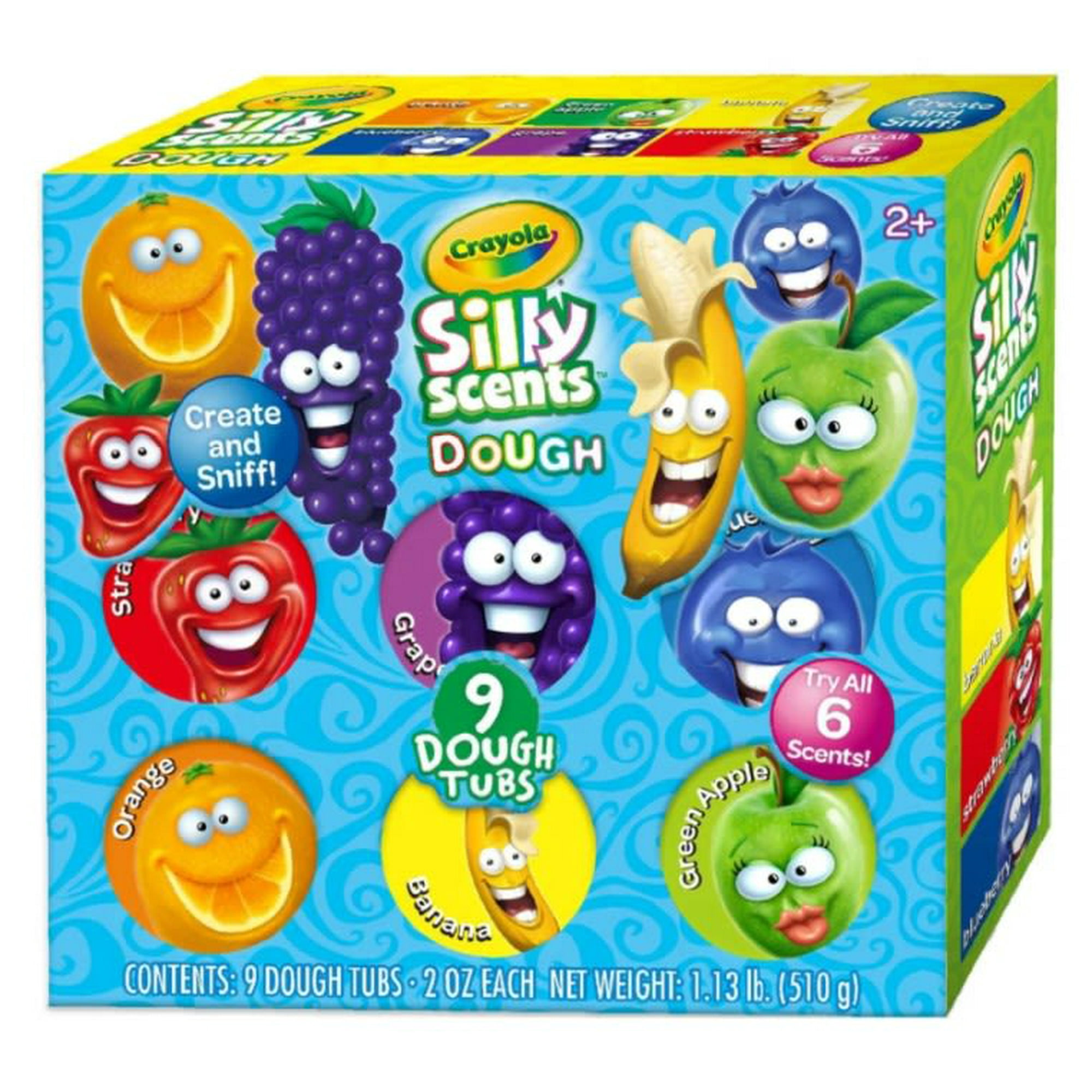 CRAYOLA SILLY SCENTS 9 X 2OZ SCENT DOUGH | Lider