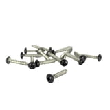 Tornillos ICON 14689 Acero Inoxidable Pintado Negro 15 unidades | Lider