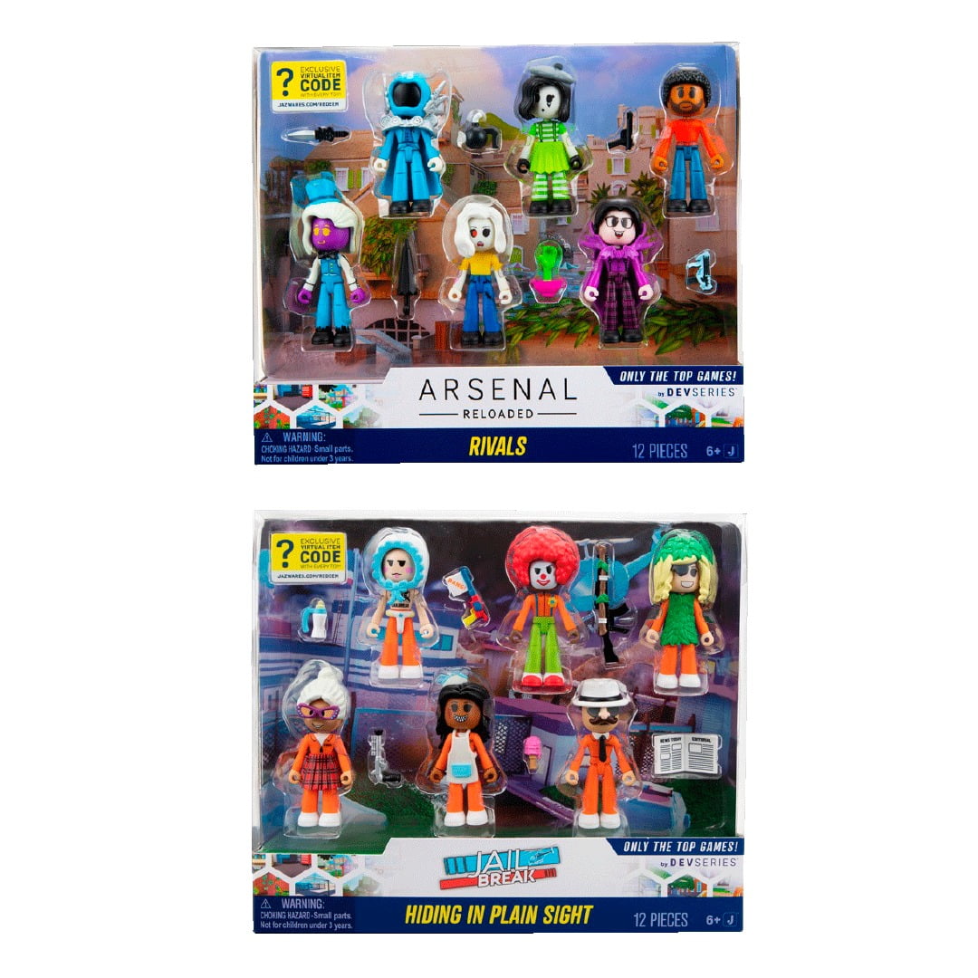 Pack 6 Figuras Articuladas 7 Cm Arsenal Reloaded Rivales | Lider