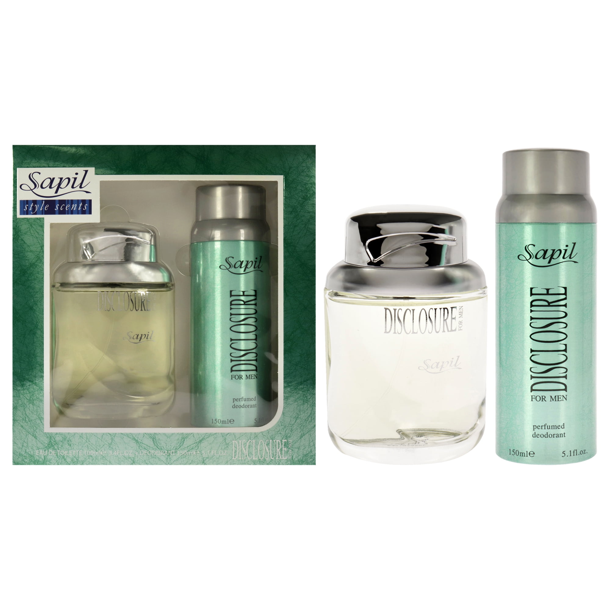 Divulgación de Sapil para Hombres: Set de Regalo EDT Spray, Desodorante ...