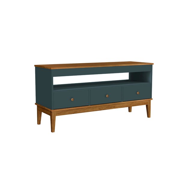 Rack Tv 50 Colonial Rústico Azul | Lider