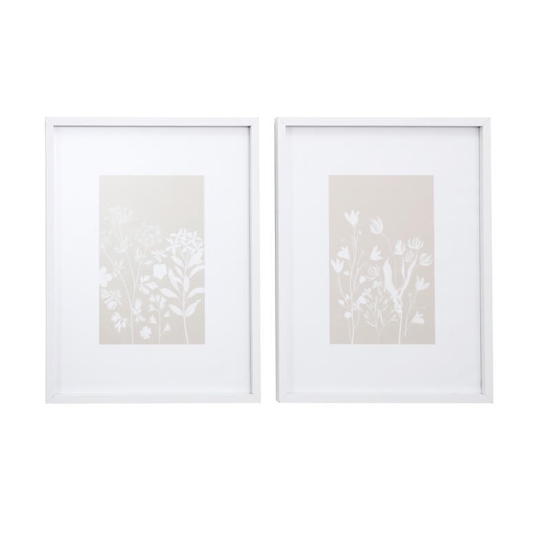 Set 2 Marcos Mad 2 40X50 Blanco 20X25 | Lider