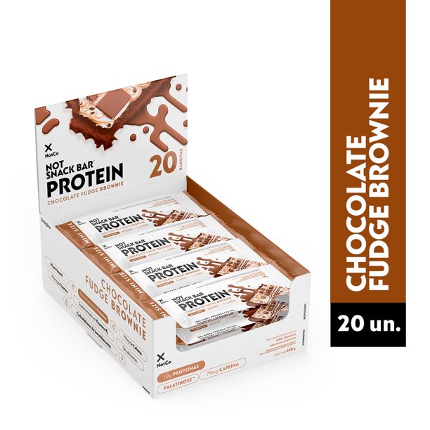 Barra de proteínas NotSnack bar Brownie 20x30g | Lider