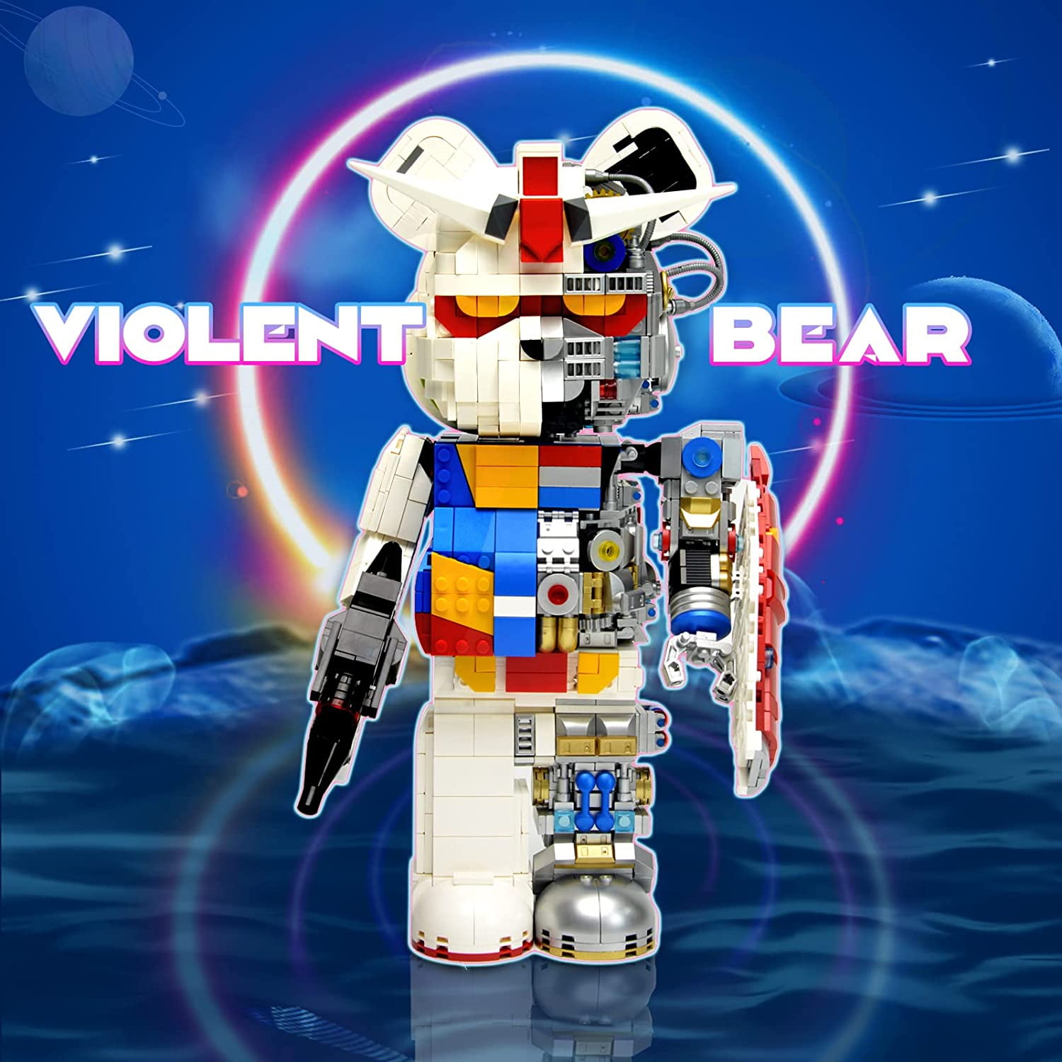 Bear Robot Building Blocks | Lider