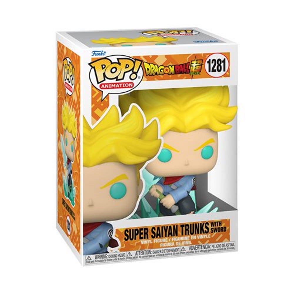 Pop! Dragon Ball Z Super Ss Trunks W Sword | Lider