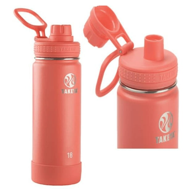 Botella Térmica Antigoteo Coral 530ml | Lider