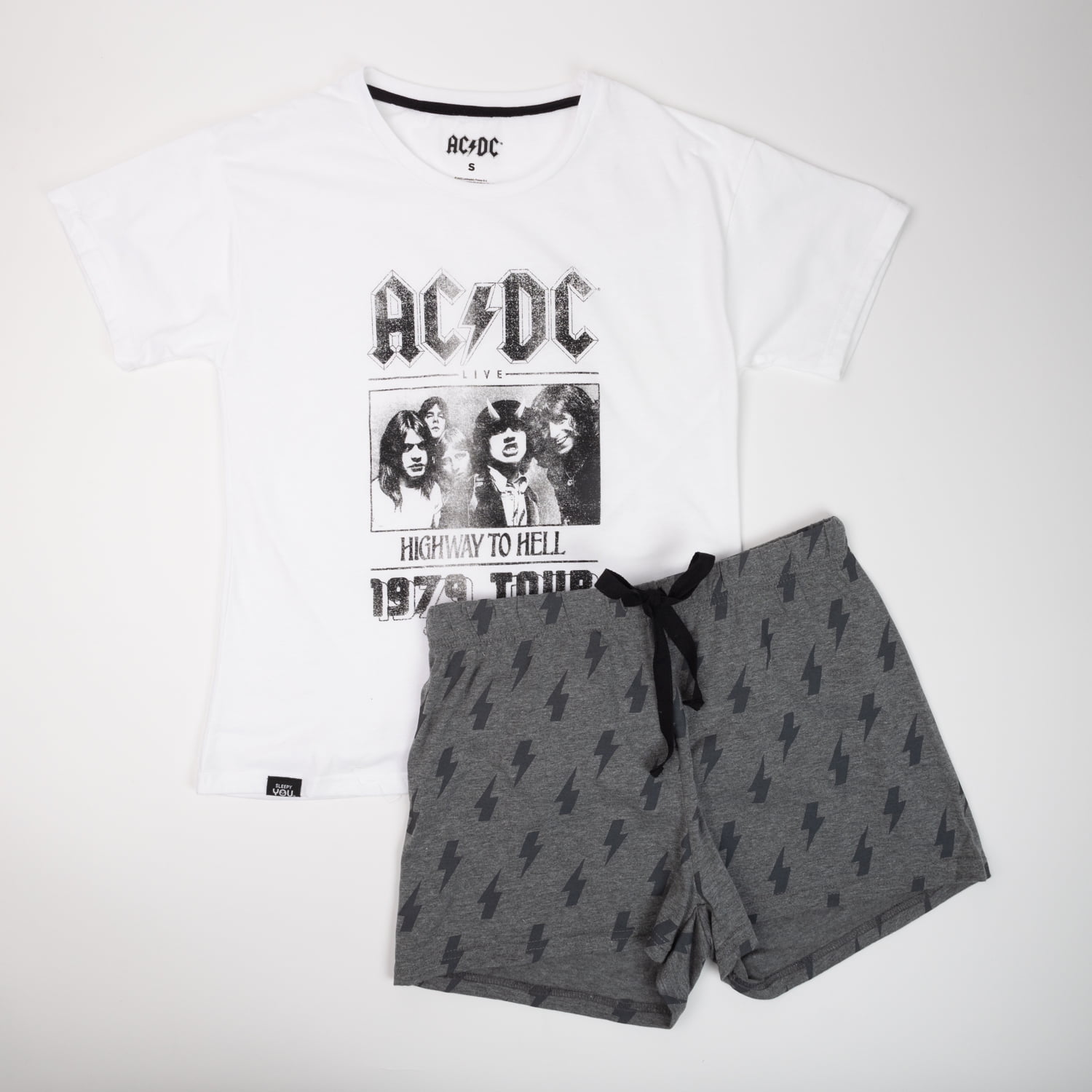 Pijama Mujer Banda Blanco Ac/Dc | Lider