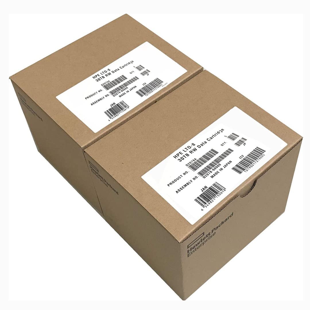 Paquete de 10 cartuchos de datos HPE LTO 8 Q2078A Malelo and Company ...