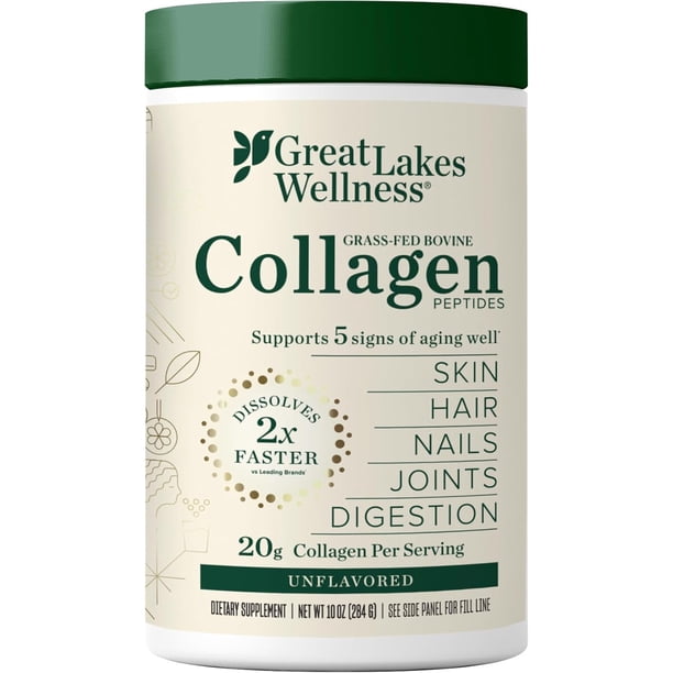 Polvo de Paaptidos de Colaageno Great Lakes Wellness 284g Sin Sabor | Lider