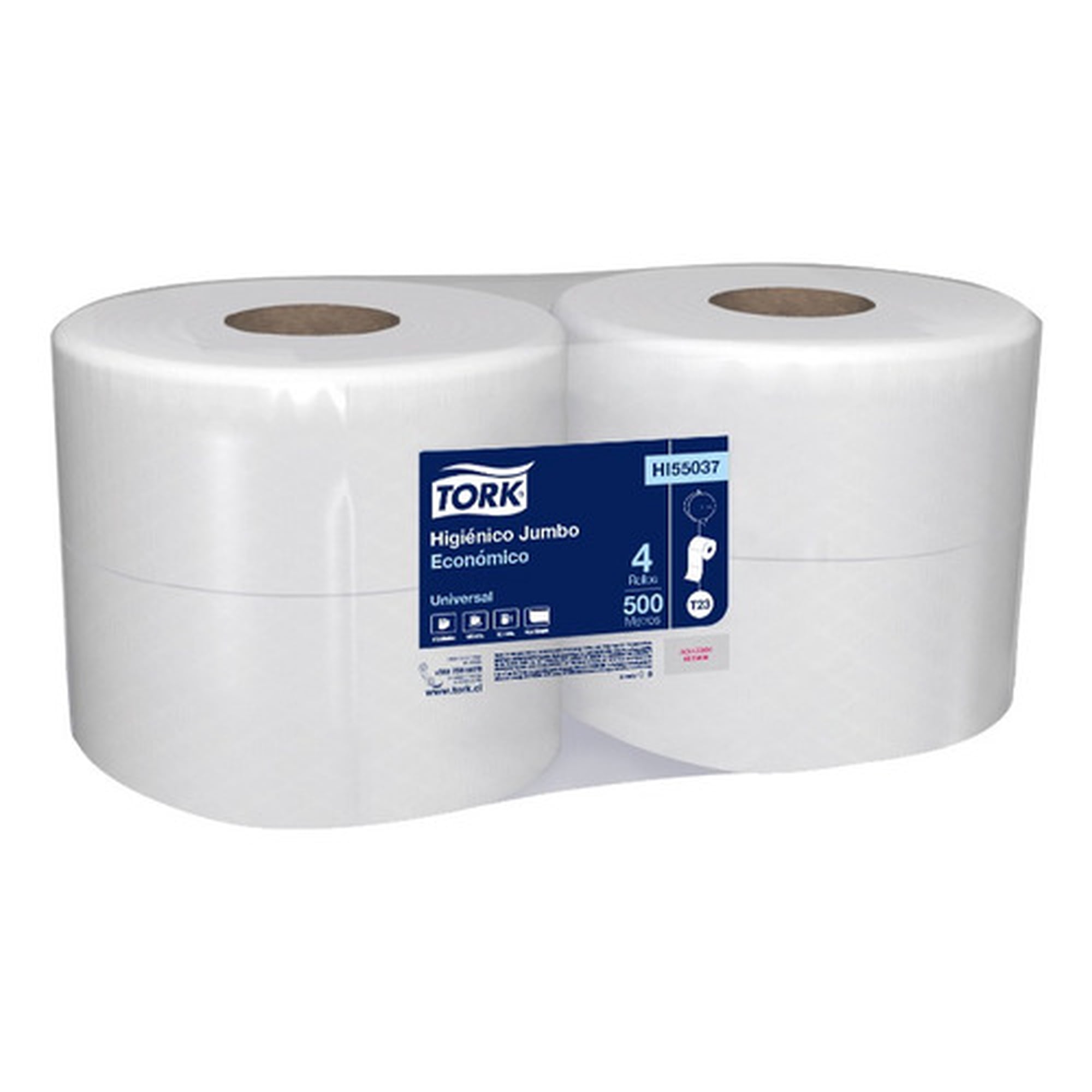 Papel Higiénico Tork Higiénico Simple Hoja 500 M De 4 U | Lider