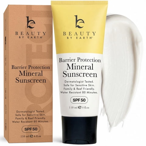 Protector Solar Mineral Beauty By Earth Spf 50 Resistente Al