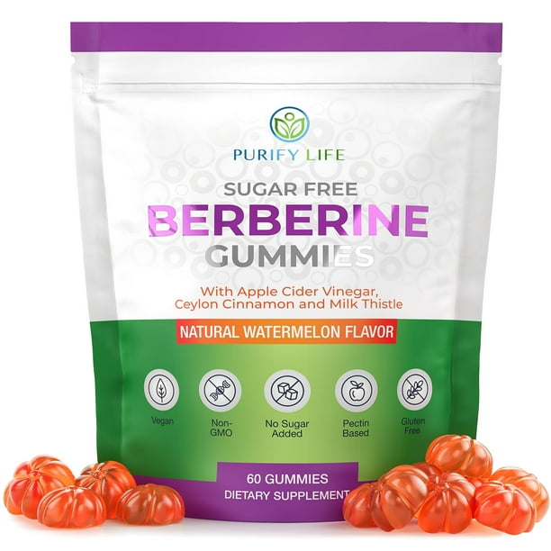 Gomitas con complejo de berberina Supplement Purify Life Keto | Lider