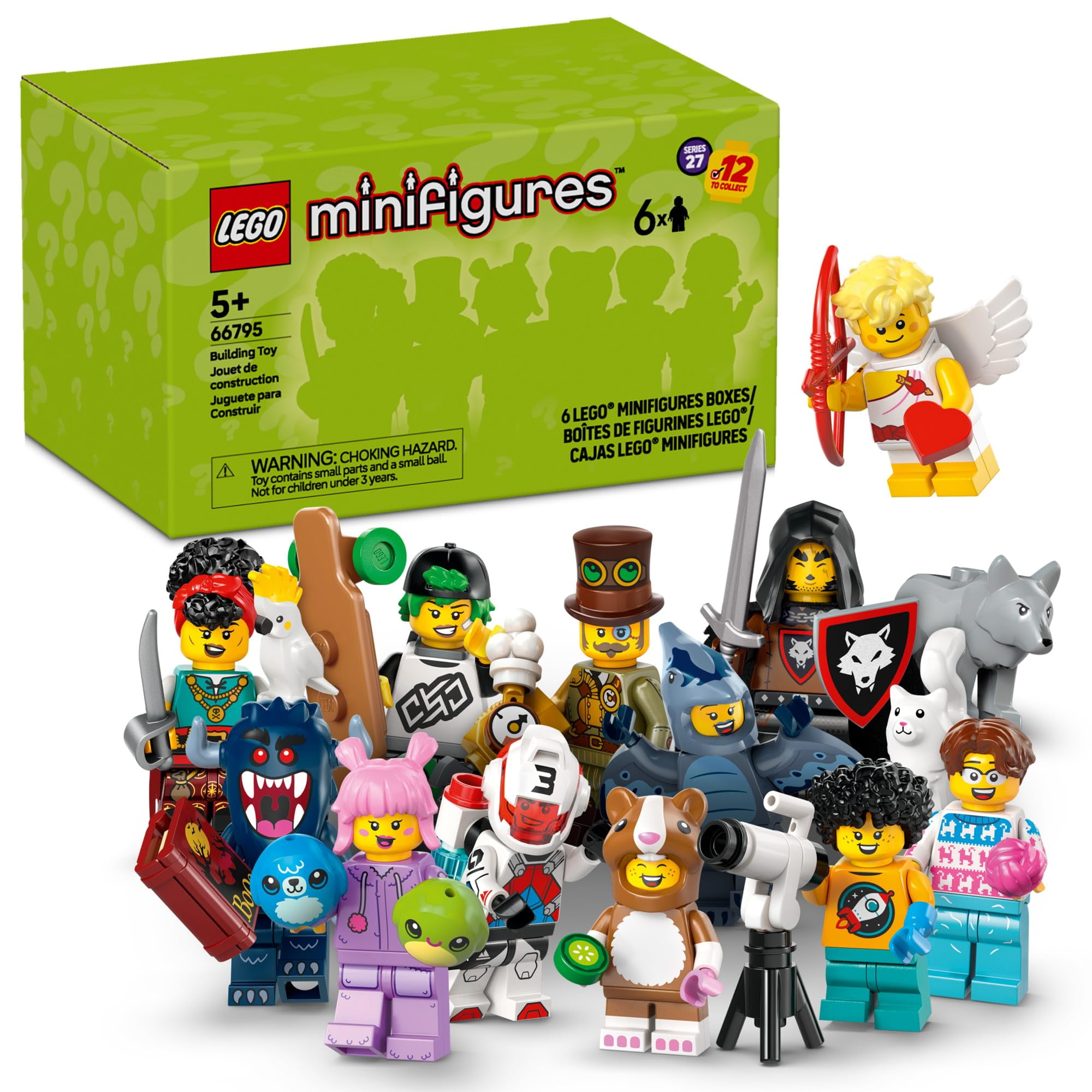 Figuras coleccionables LEGO Minifigures Series 27, paquete de 6 para ...