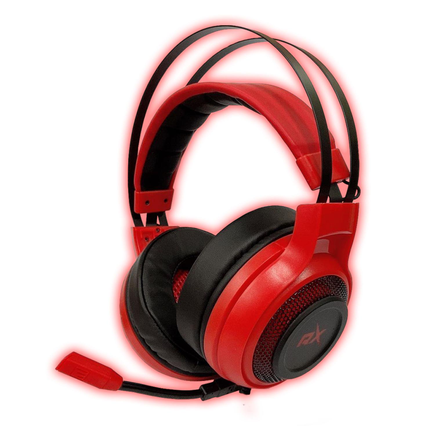 Audifono Gamer Jack Usb Led Ps5 Xbox Pc Rojo | Lider