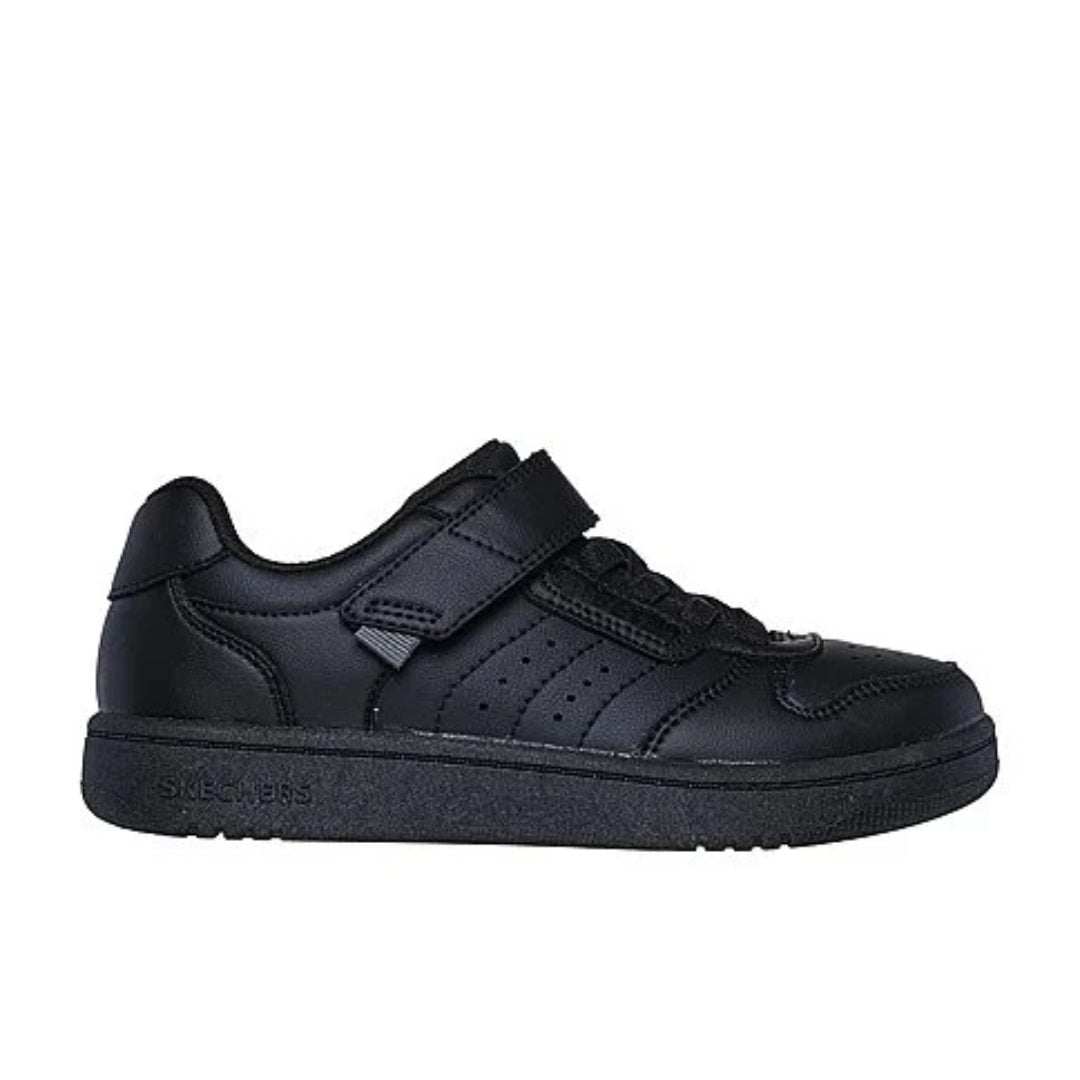 ZAPATILLAS ESCOLARES SKECHERS [QUICK STREET] NEGRAS (NIÑOS/AS ...