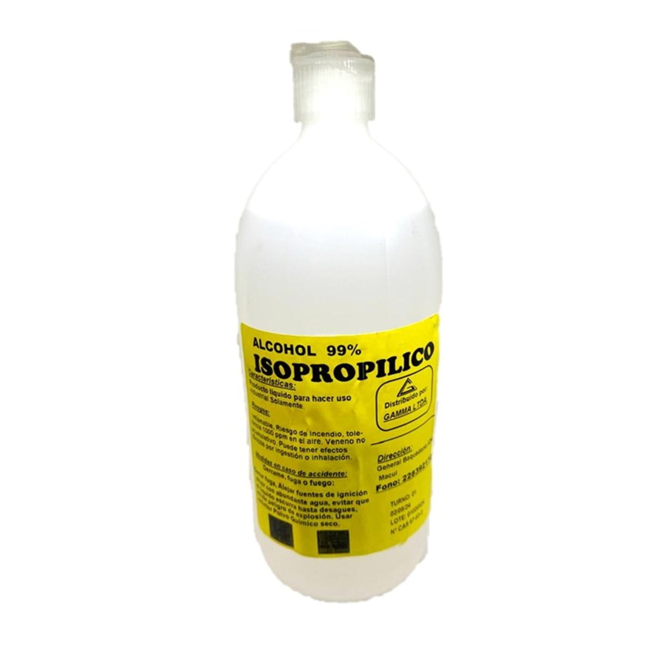 Alcohol isopropílico 98,9% 1 L | Lider