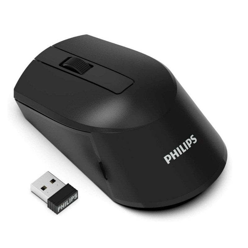 Mouse Ergonómico Inalámbrico Philips M374 Spk7374 Negro | Lider
