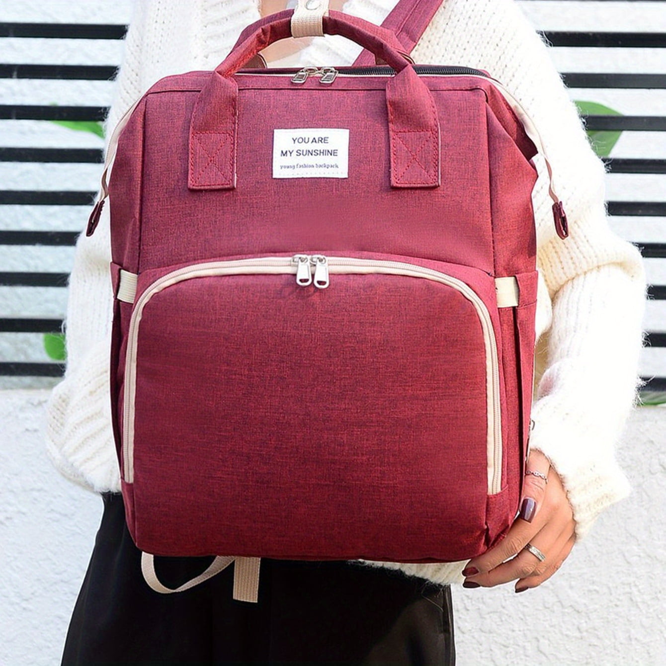 The Ultimate Mother & Baby Bag: Portable Folding Crib, Lightweight ...