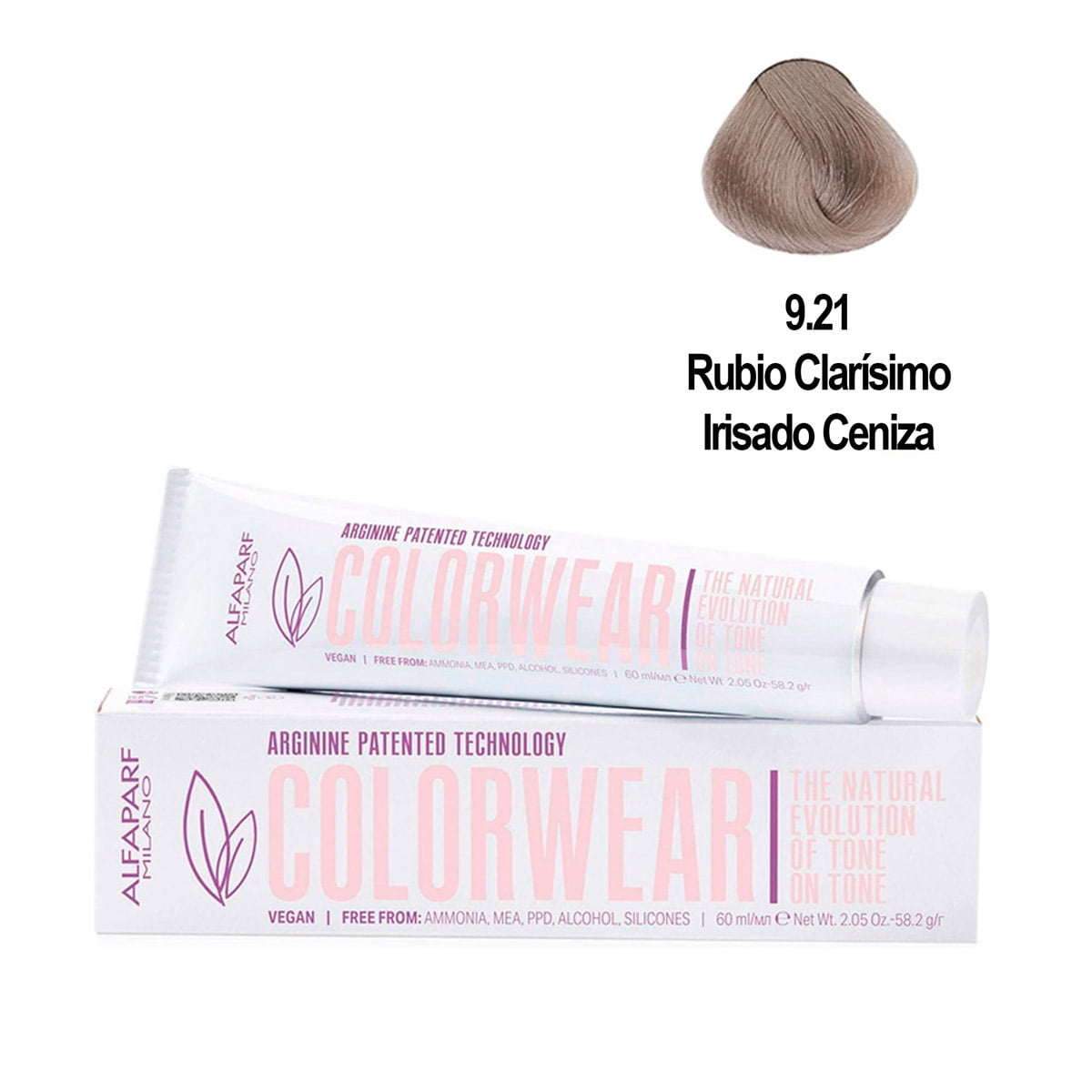 Tintura Vegana Color Wear #9.21 100% Cobertura Cana | Lider