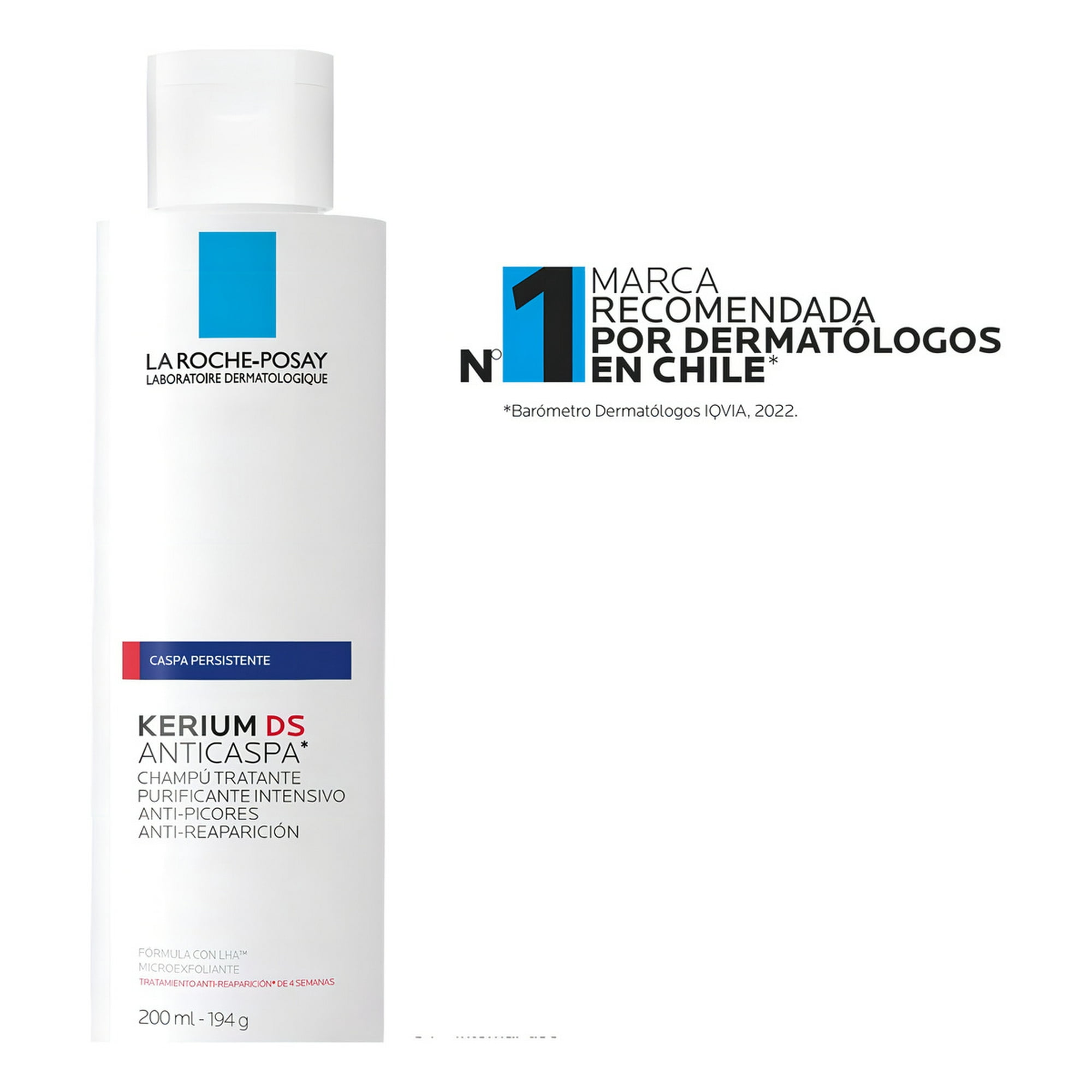 Kerium La Roche Posay Ds Shampoo Intensivo Anticaspa 200 Ml | Lider