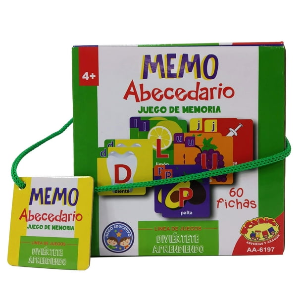 Juego de Mesa Memorice Abecedario - Toyng | Lider