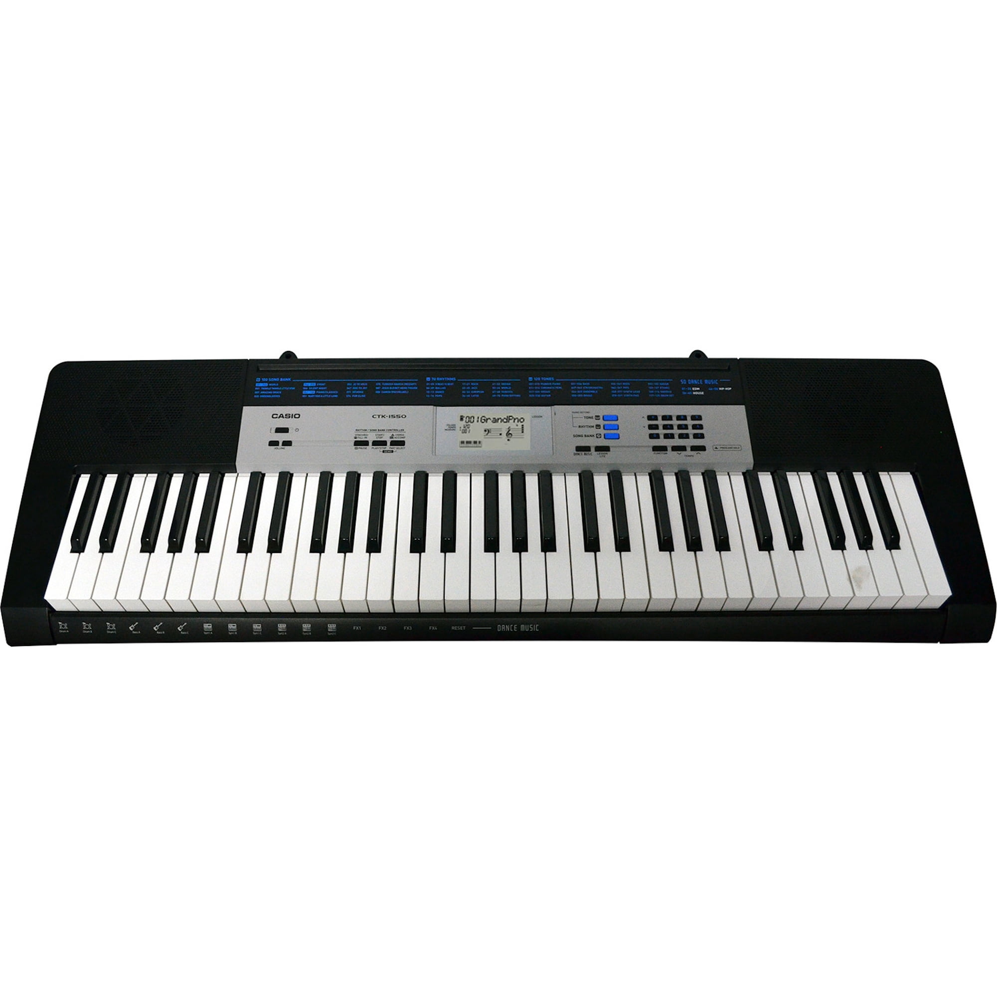 Teclado Personal Casio CTK-1550 c/ Fuente | Lider