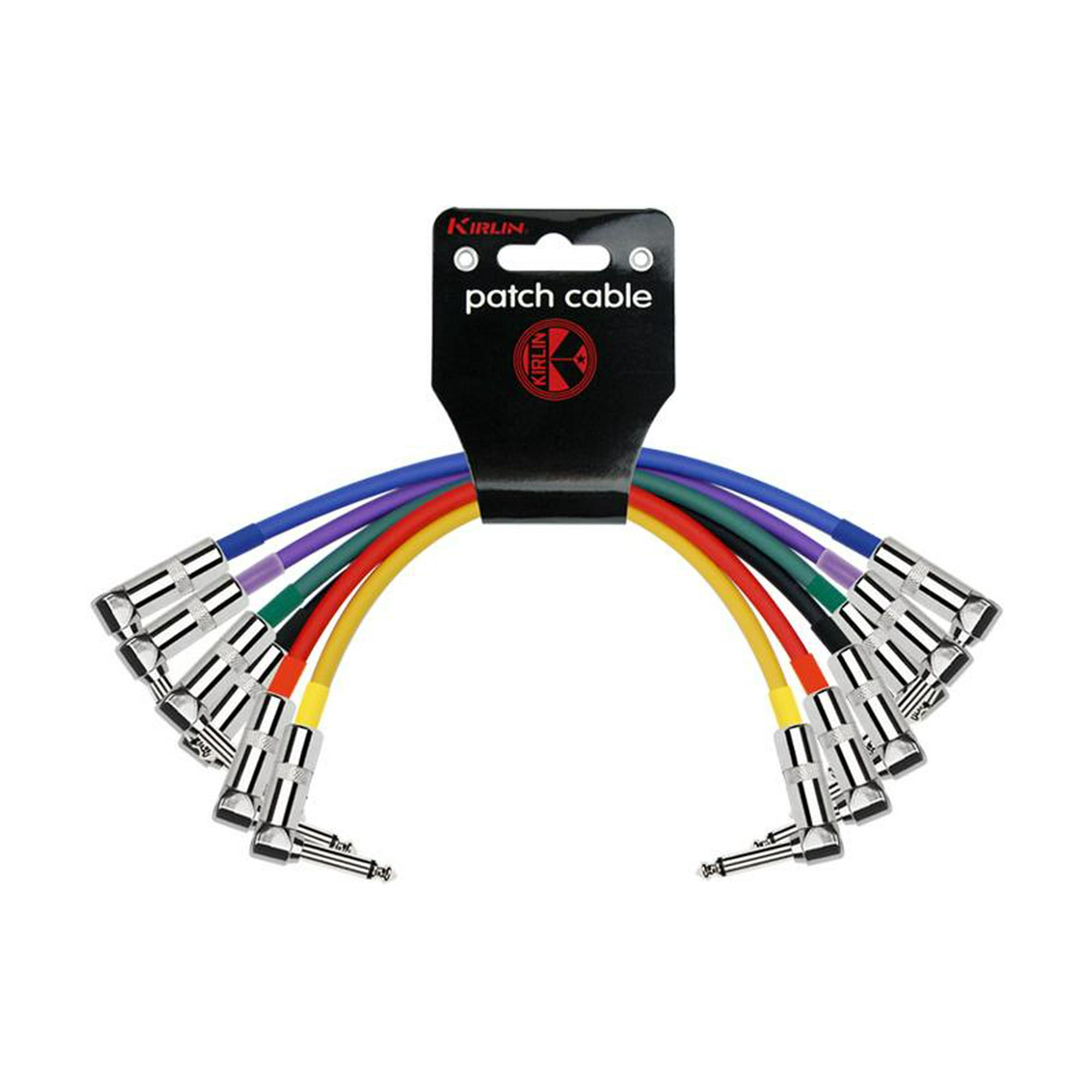 Pack 6 Cable patch ángulo 0,15M Ipv6-243-0,15 Kirlin | Lider