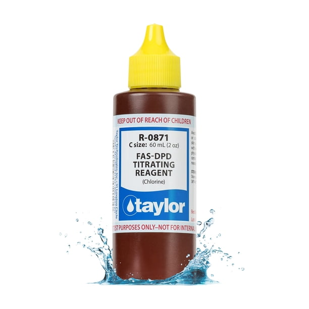 Taylor Technologies R-0871-C Fas-Dpd Titulador 60 mL | Lider