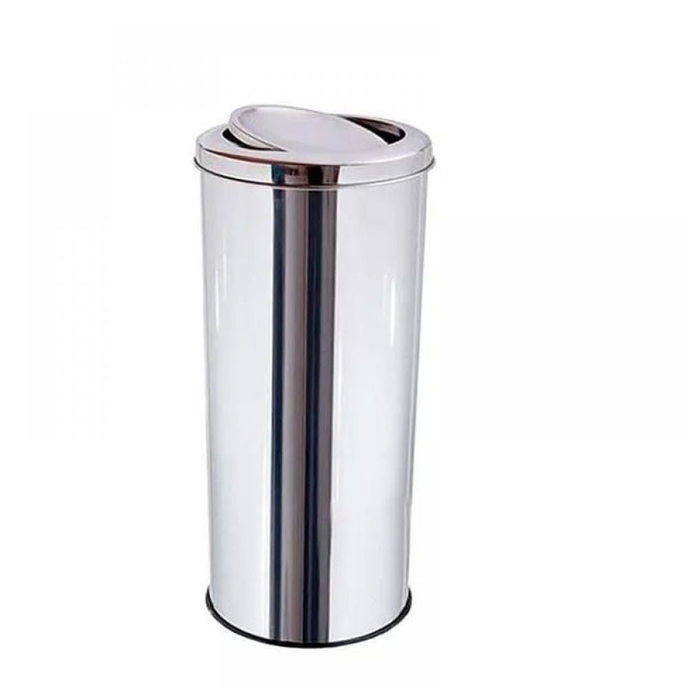 Basurero de Acero Tapa Vaiven 30 Litros | Lider