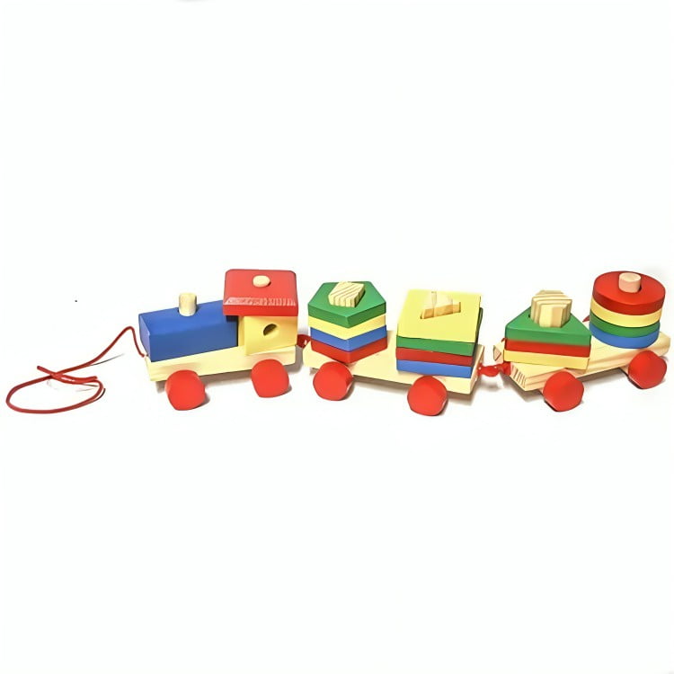 Tren Forma Juguete Madera | Lider