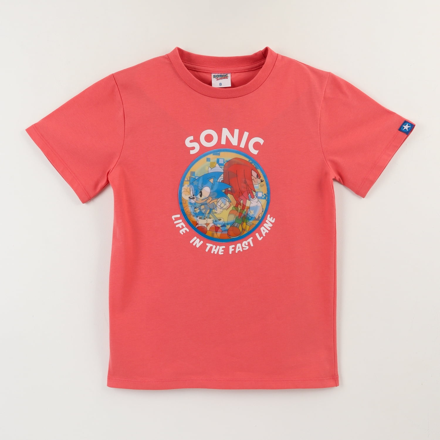 Polera Manga Corta Niño Rojo Life In The Fast Lane Sonic | Lider