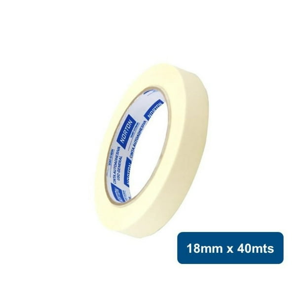 Cinta de Enmascarar Uso General 18mm x 40mts | Lider