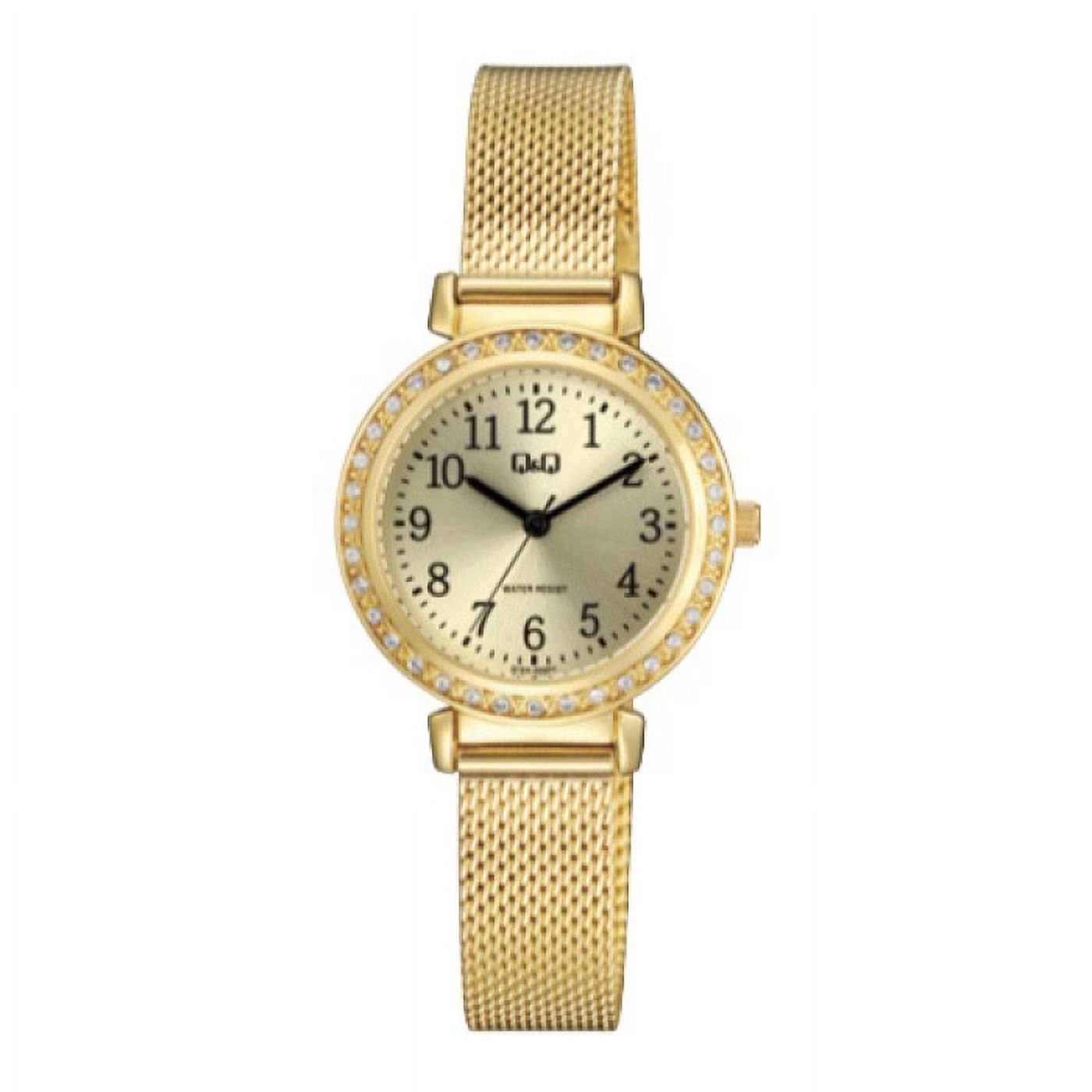 Reloj Analogo Dorado Q&Q Q12A-002PY | Lider