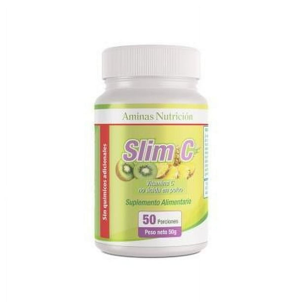SLIM C - VITAMINA C NO ACIDA - EN POLVO - 50 gr | Lider
