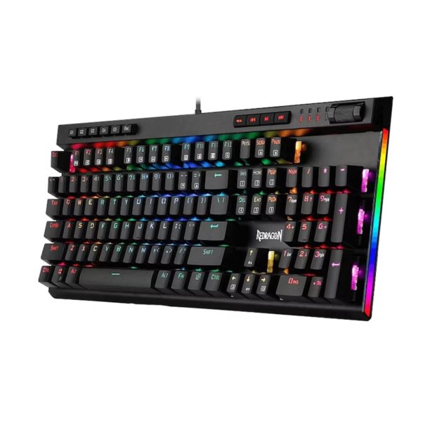 Teclado Mecanico Gamer Usb Rgb Negro Vata Pro | Lider