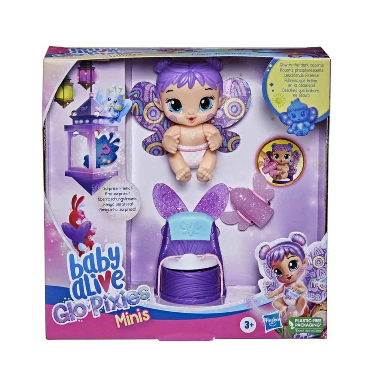 Juguete Muñeca Ada Baby Alive Glo Pixies Minis Plum rainbow | Lider