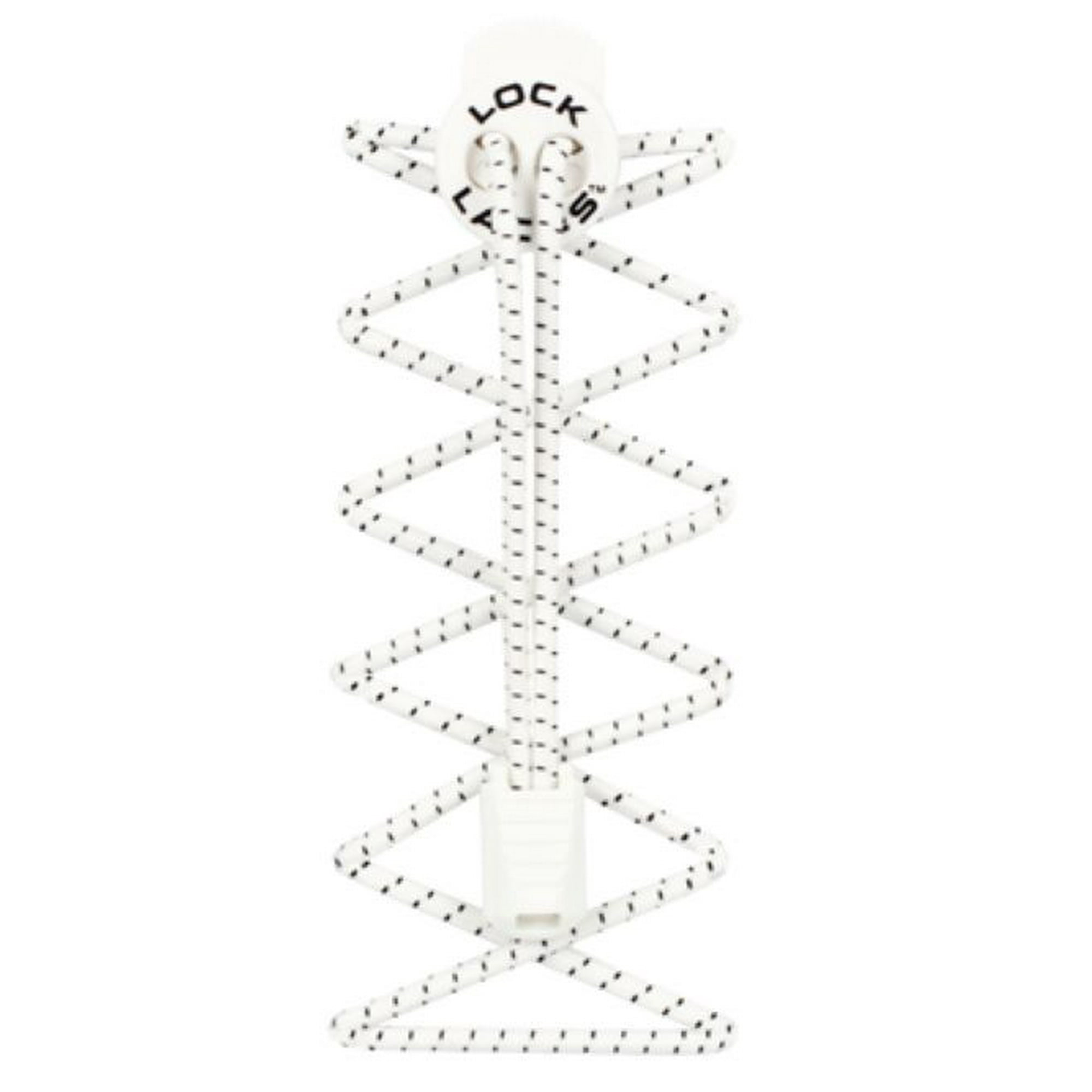 Cordones Running Lock Lace Blanco | Lider