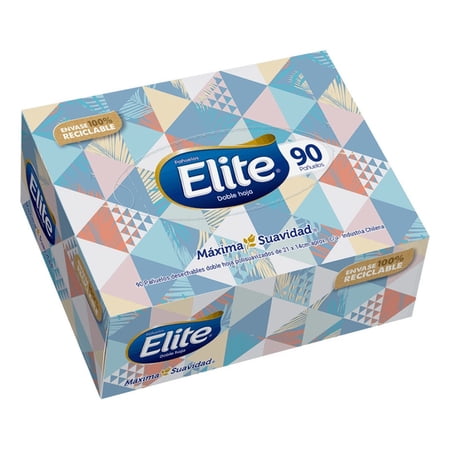 Cmpc Tissue - Elite Pañuelos Facial Doble Hoja Rectangular
