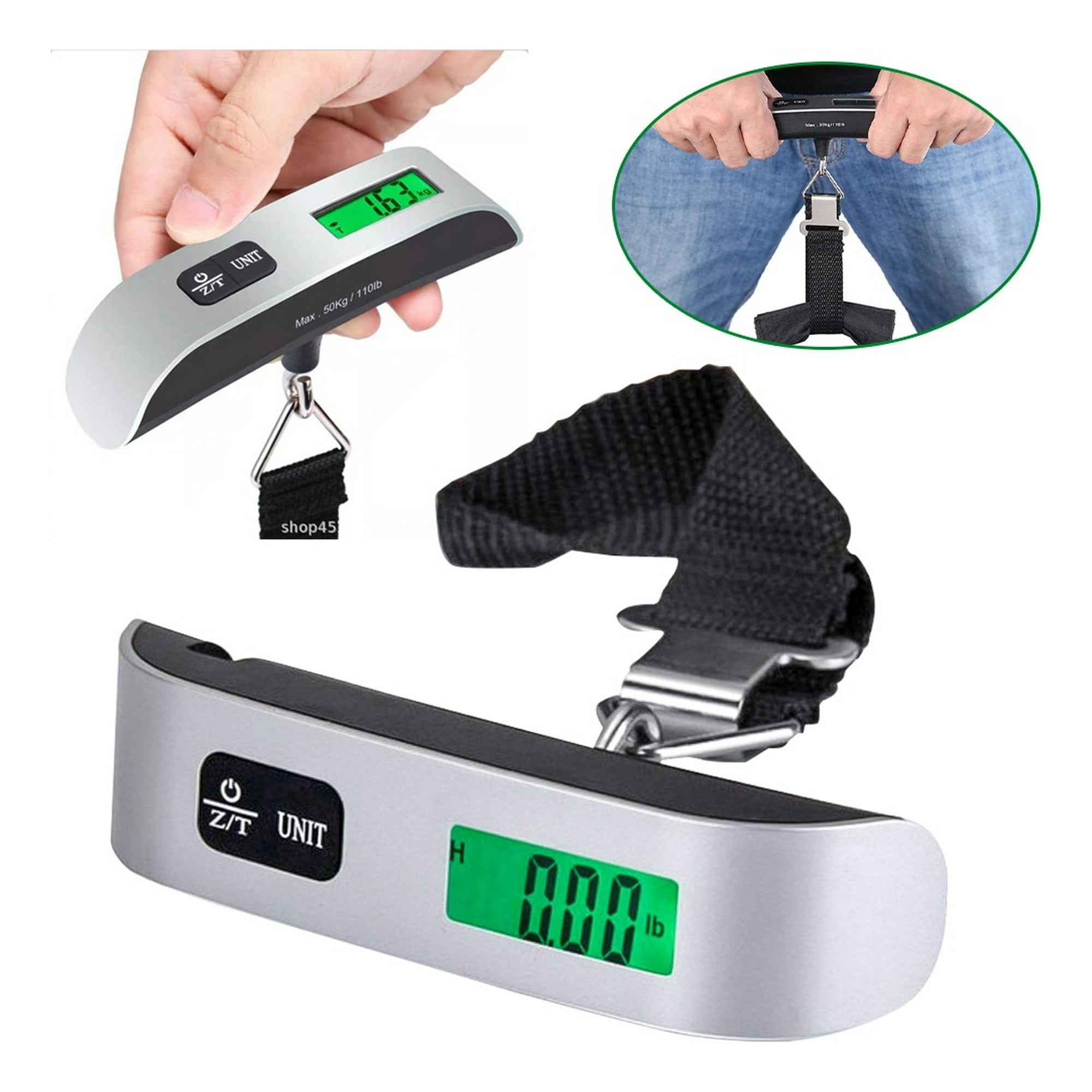 Pesa Digital Lcd Mano Maleta Equipaje Balanza Portátil 50kg | Lider