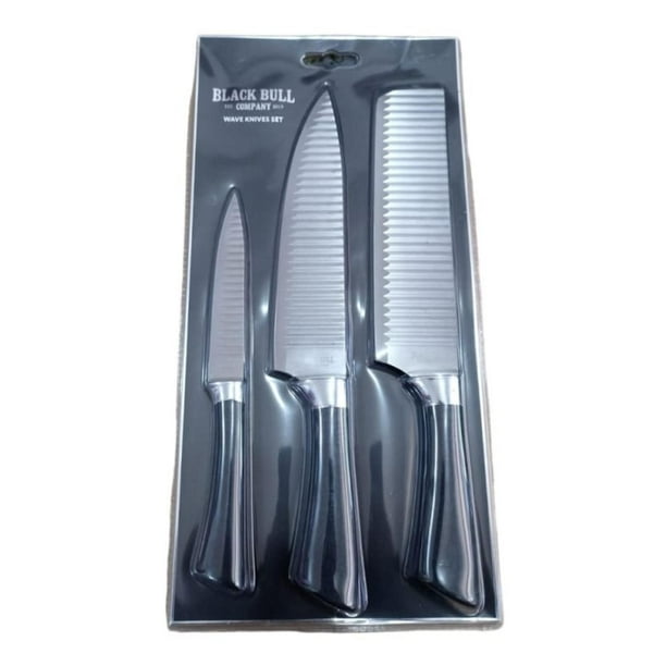 Set 3 Cuchillos Wave | Lider