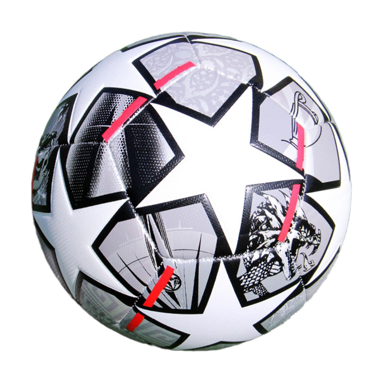 Balón De Fútbol Tamaño 5, Balón De Fútbol Con Costuras Sin Costuras Para Entrenamiento De Juegos ...