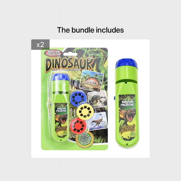 Projection Flashlight, Children Projector Light, Cute Cartoon Dinosaur ...