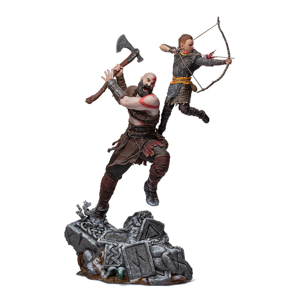 Figura Kratos Atreus Bds Art Scale 1 10 God Of War | Lider