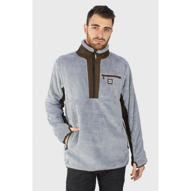 Polerón Shaggy Lander Gris Claro Hombre Falcone | Lider